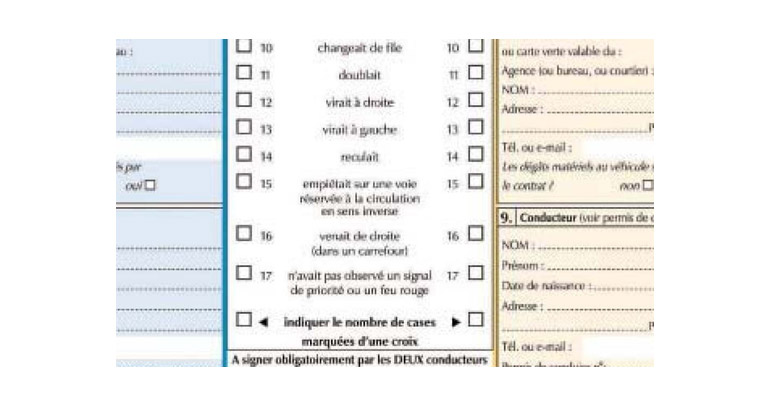 Toyota assurances | Comment remplir un constat amiable