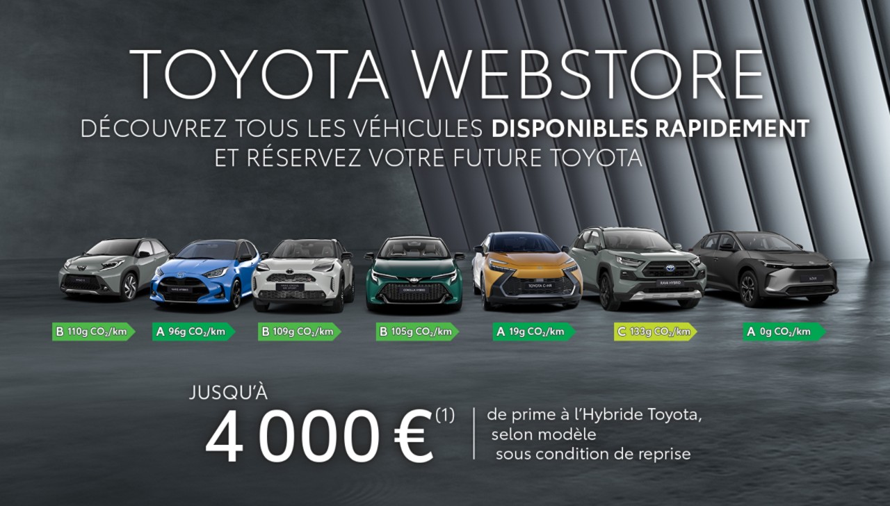 Toyota | Achat de Voitures Neuves & Véhicules en Stock