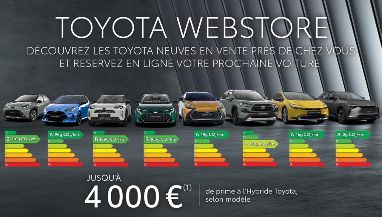 Toyota | Achat de Voitures Neuves & Véhicules en Stock