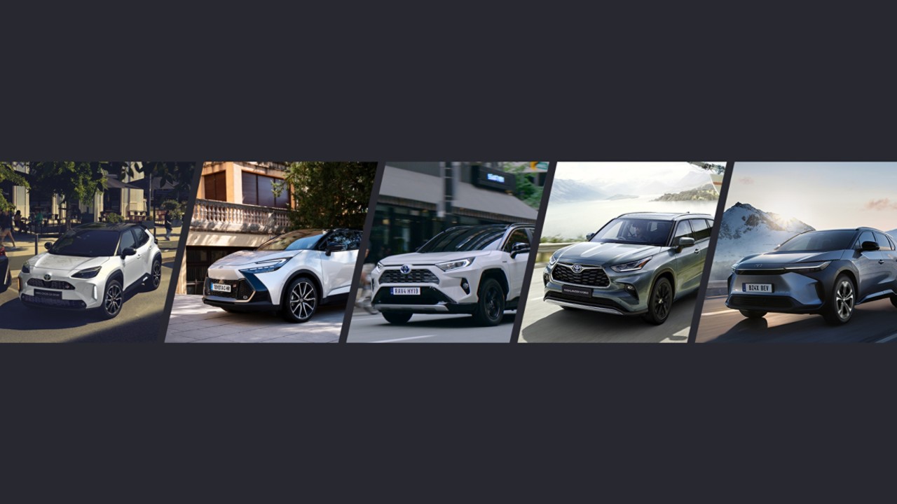 Toyota | Gamme Hybride, citadines, familiales, 4x4